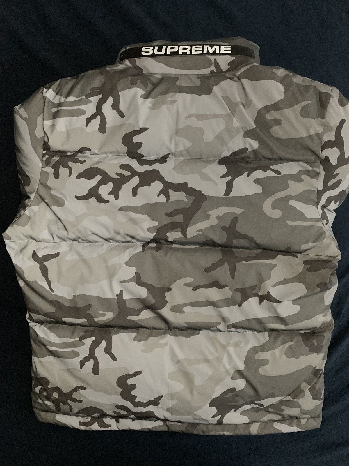 Supreme Supreme reflective camo down jacket Snow Camo | Grailed