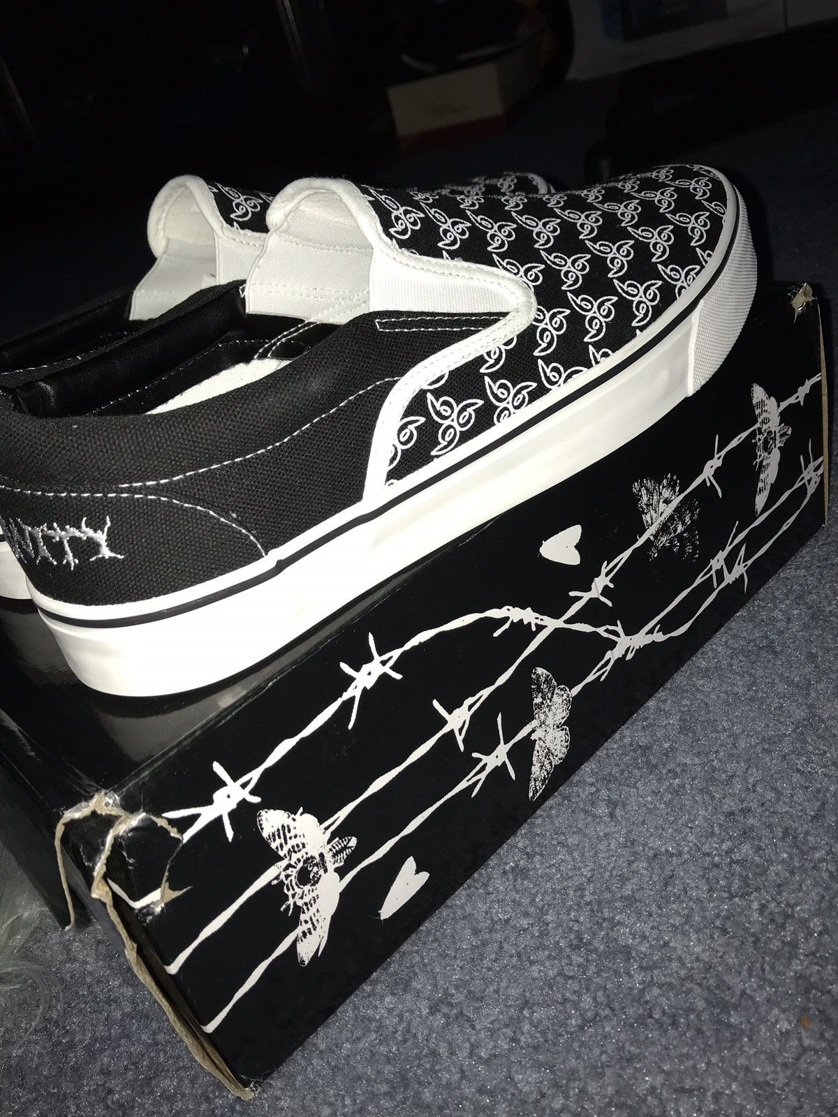 Vans Juice Wrld 999 No Vanity Slip Ons | Grailed