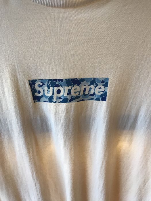 Supreme Supreme Bape box Logo 1998 | Grailed