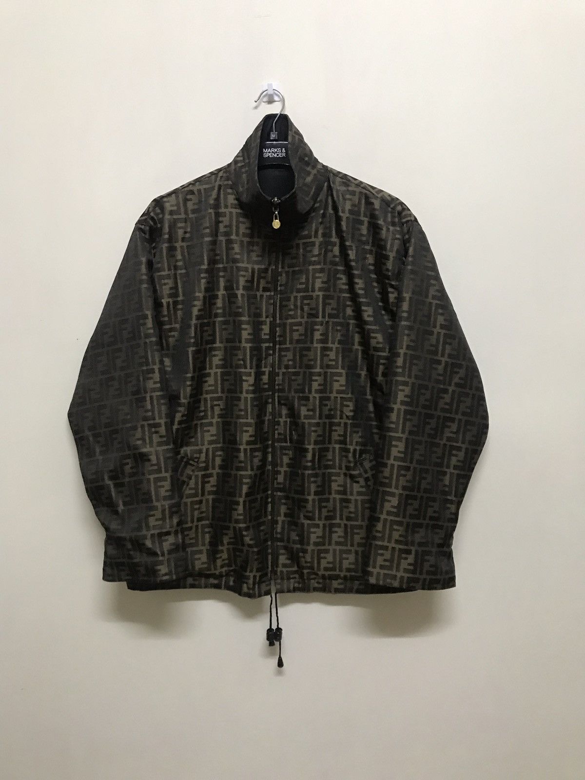 Fendi REVERSIBLE FENDI JACKET MONOGRAMMED RARE | Grailed