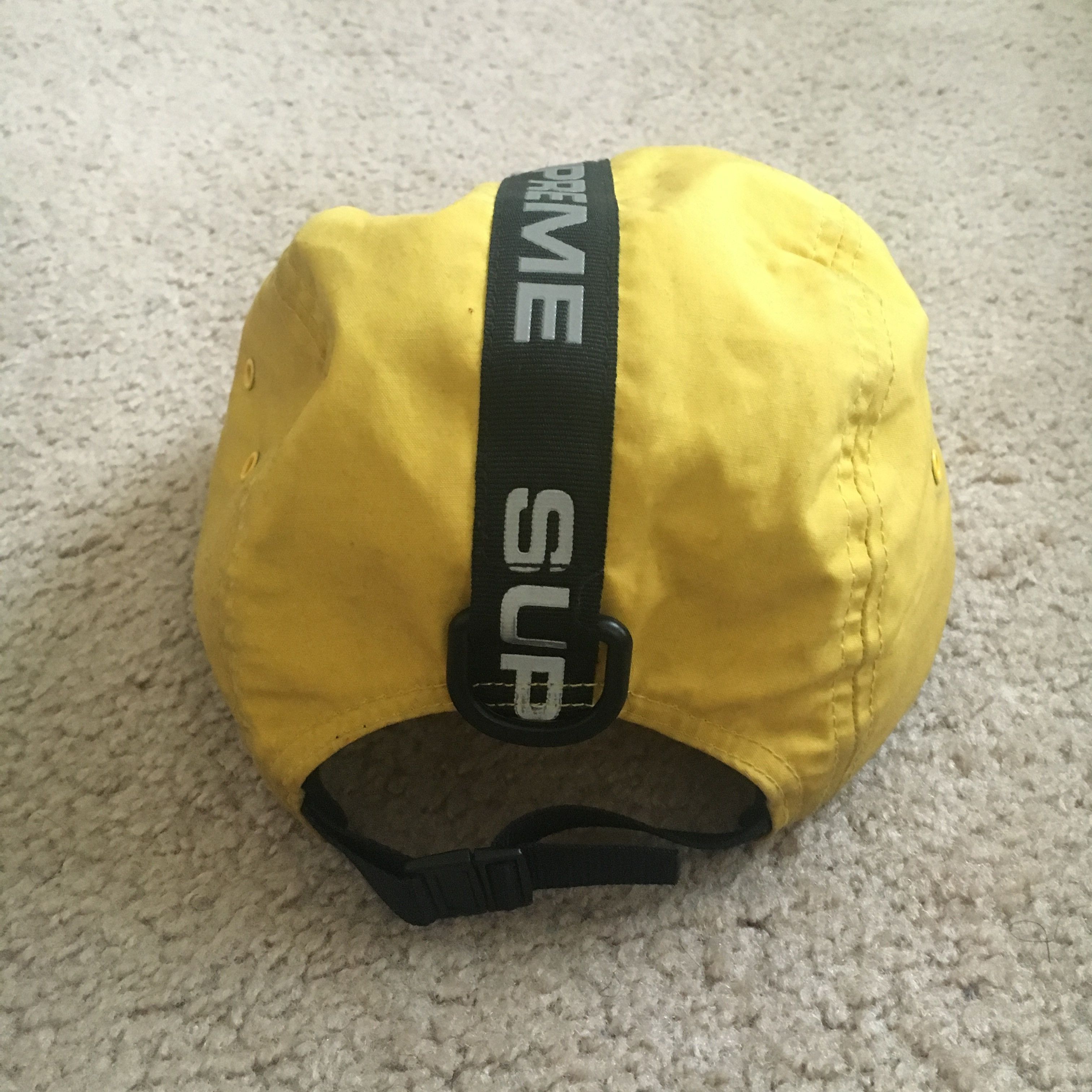 Supreme Yellow Supreme 5 Panel Hat | Grailed