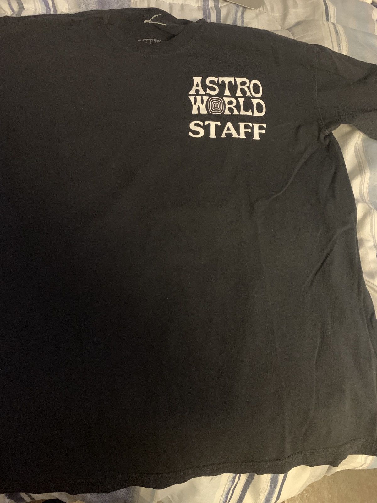 Travis Scott Astroworld Staff Tee | Grailed