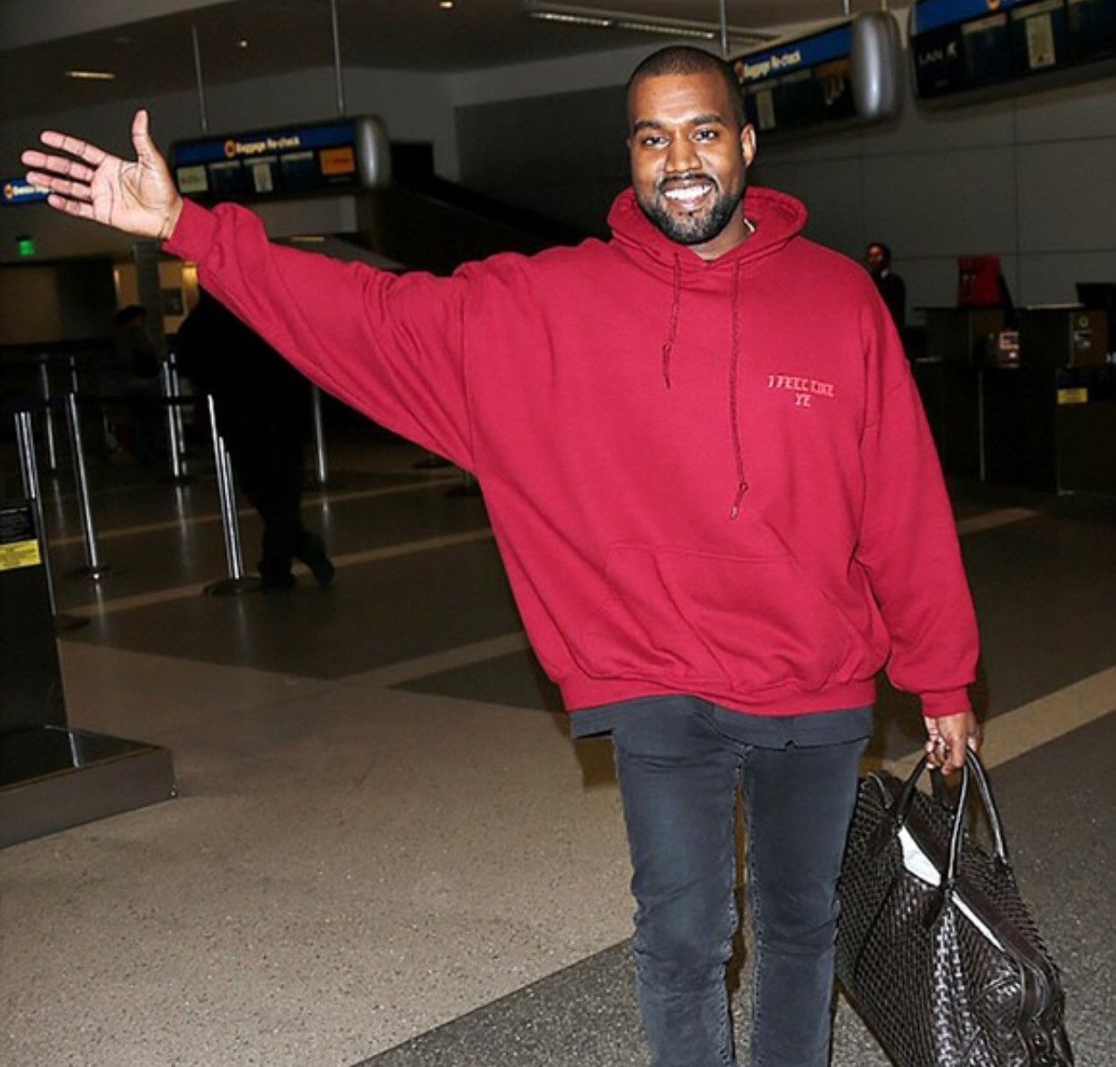 Kanye West Yeezy TLOP The Life of Pablo I Feel Like Ye Sweatshirt ...