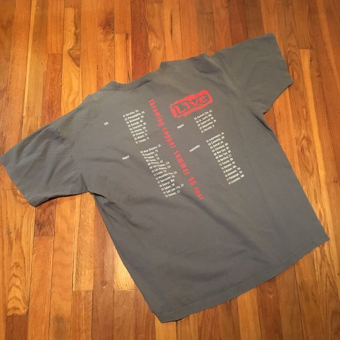 Vintage LIVE, Throwing Copper Vintage 90’s tour Tee | Grailed