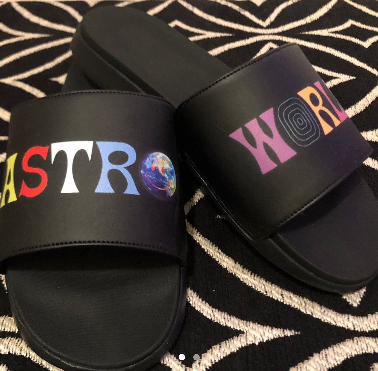 Travis Scott Astroworld Slides | Grailed