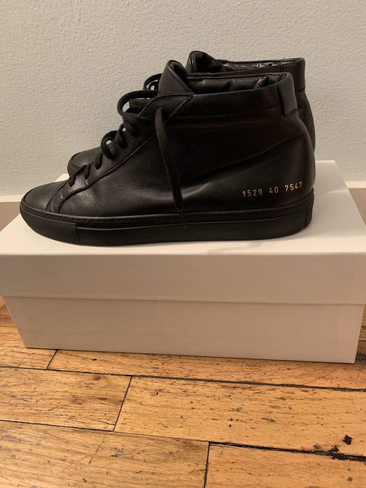 Common Projects Black Achilles Common Project High | Grailed