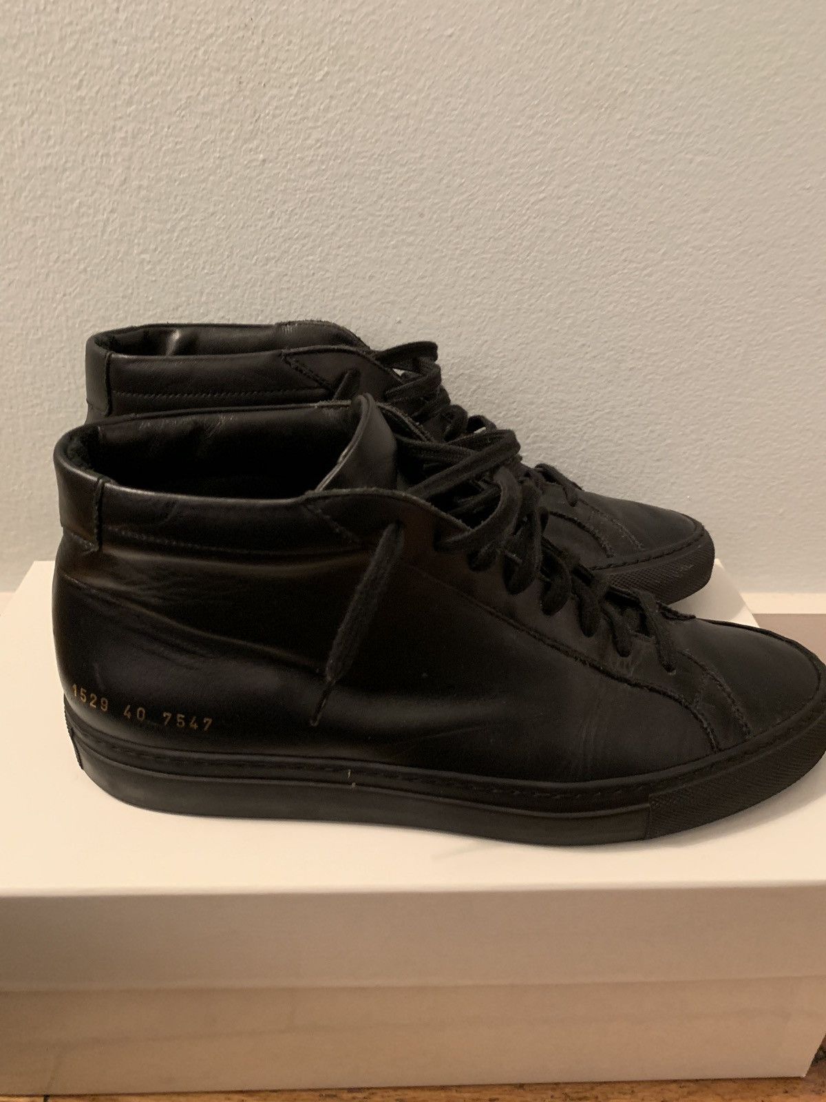 Common Projects Black Achilles Common Project High | Grailed