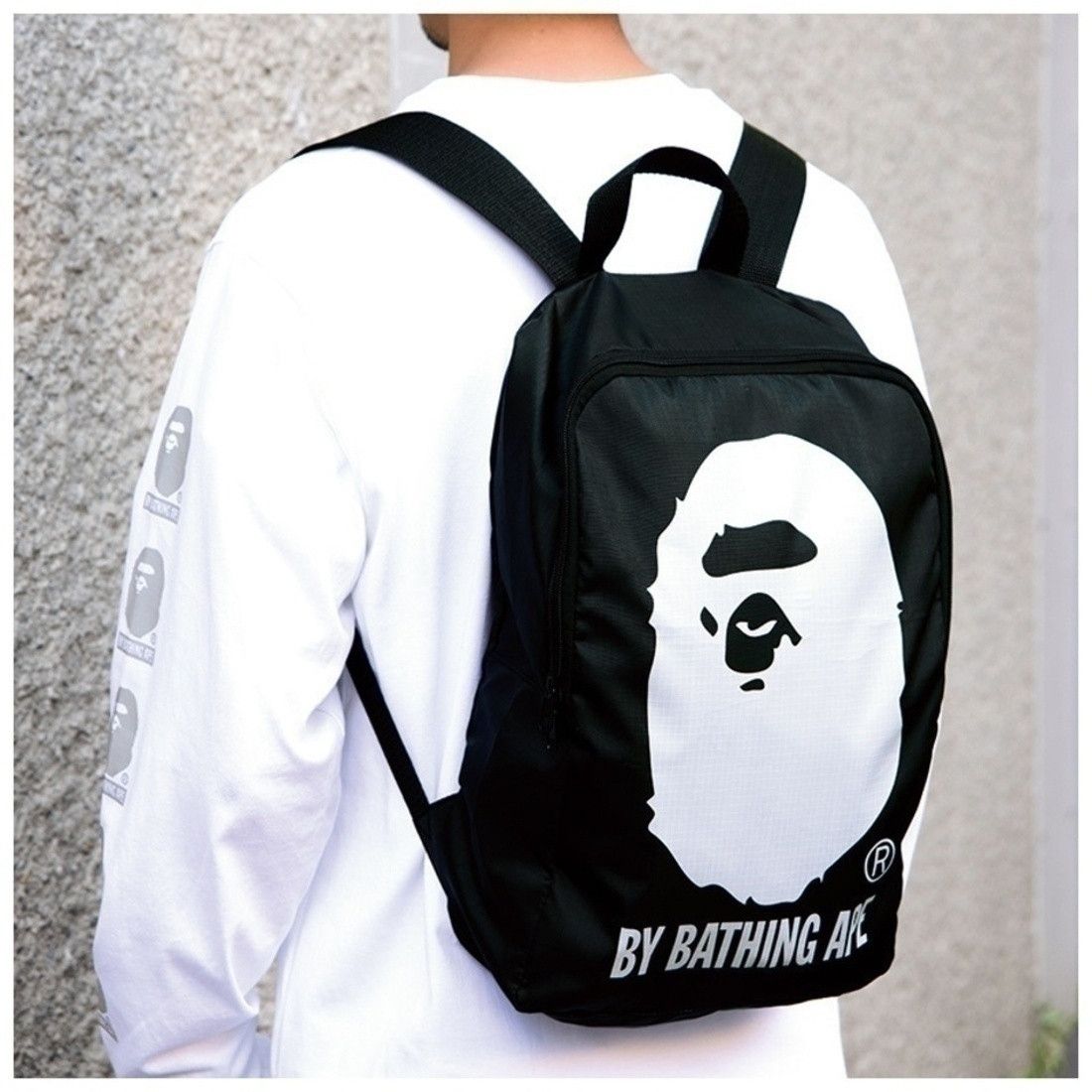 Bape Japan Limited Bape Logo Backpack | Grailed