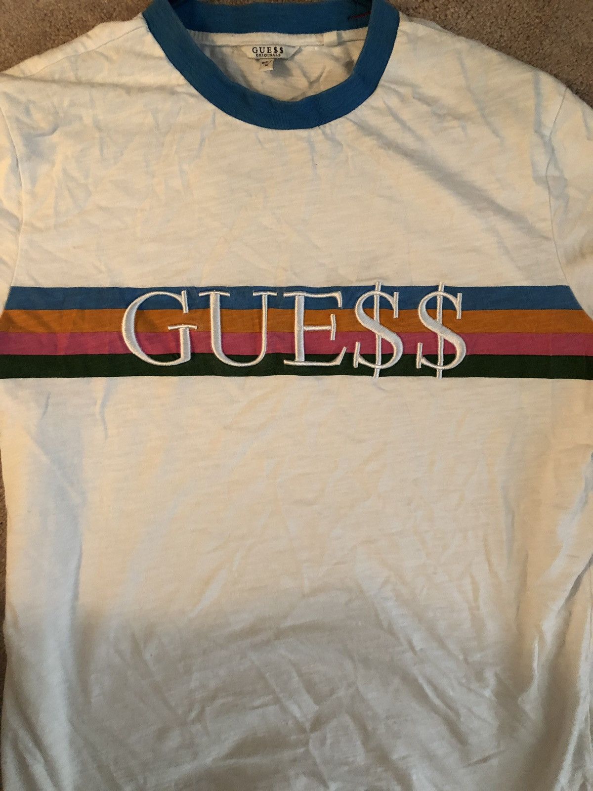 Guess Asap Rocky Guess Ringer Tee | Grailed