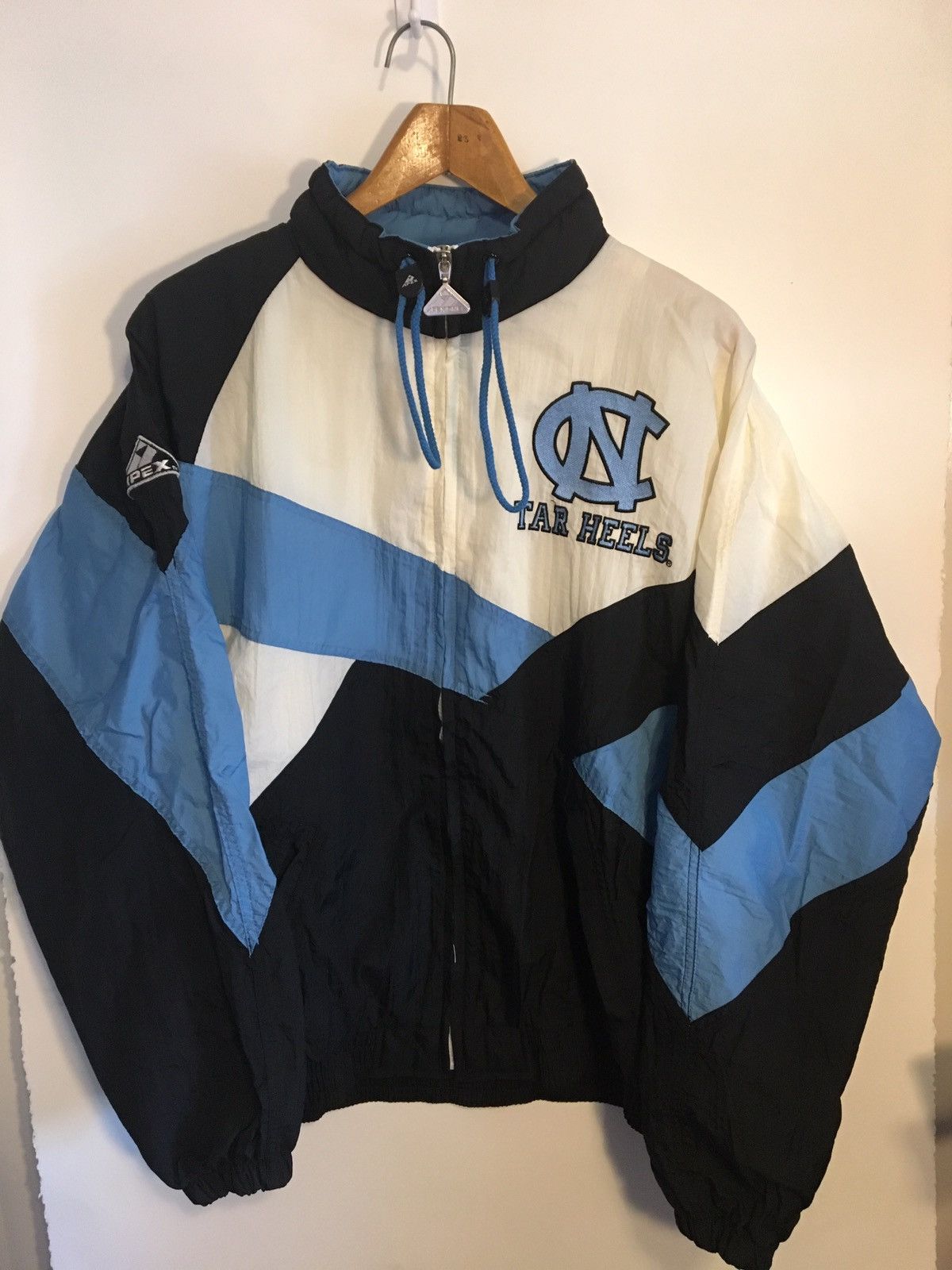 Vintage UNC Tar Heels Apex One Windbreaker | Grailed