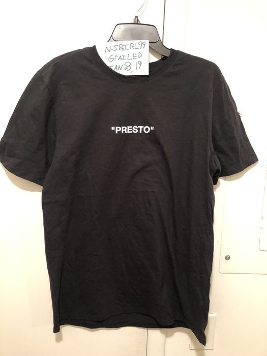 Nike Nike Off White Presto Shirt Black | Grailed