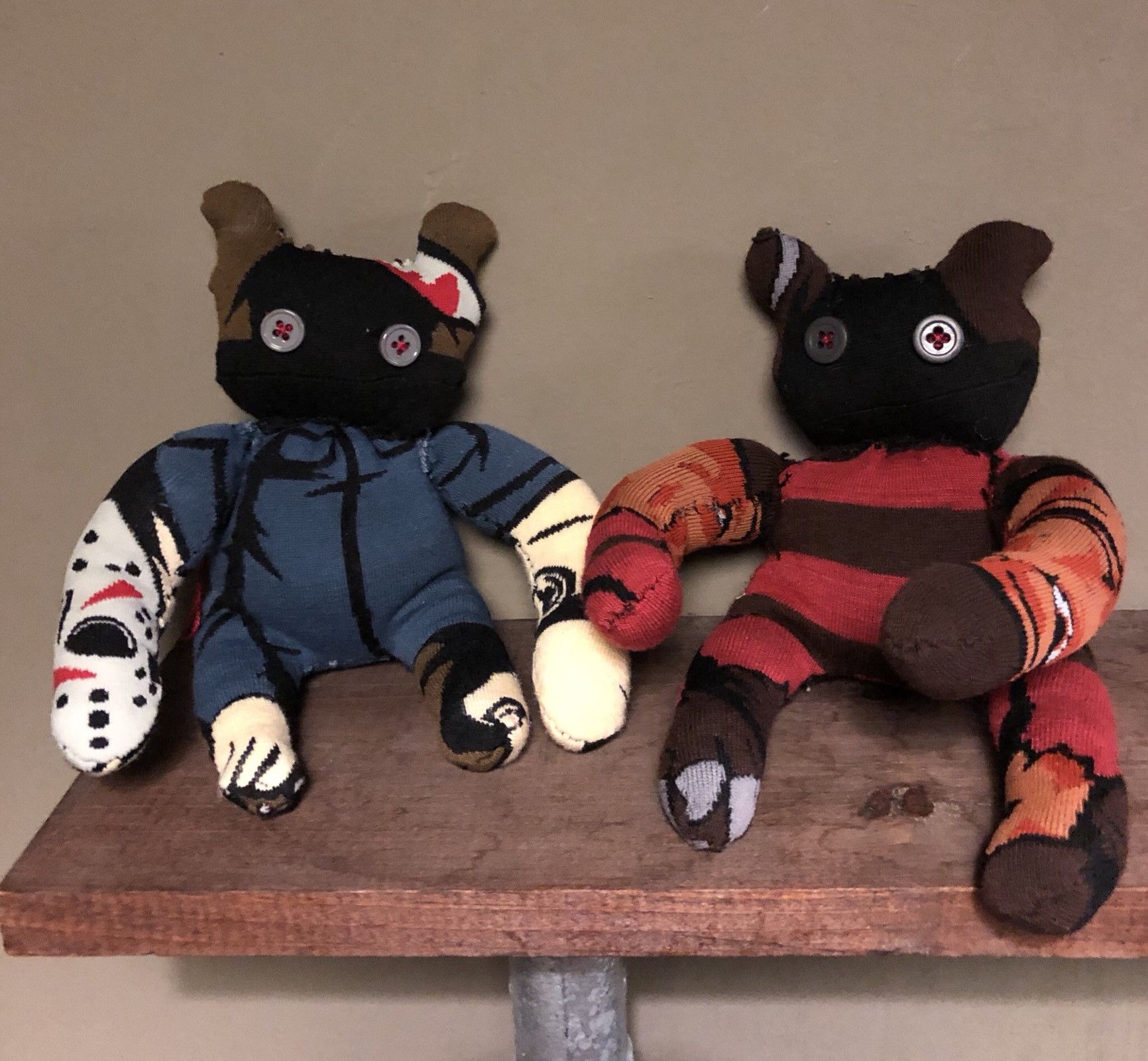 Other Freddy Vs Jason Handsewn Plushes | Grailed