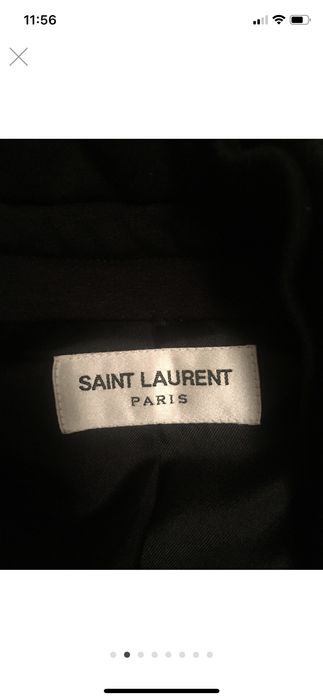 Saint Laurent Paris YSL Teddy Varsity Jacket | Grailed