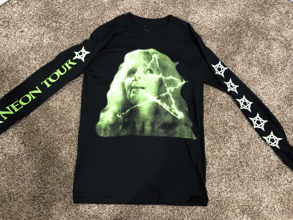 Playboi Carti neon tour merch shirt playboi carti | Grailed
