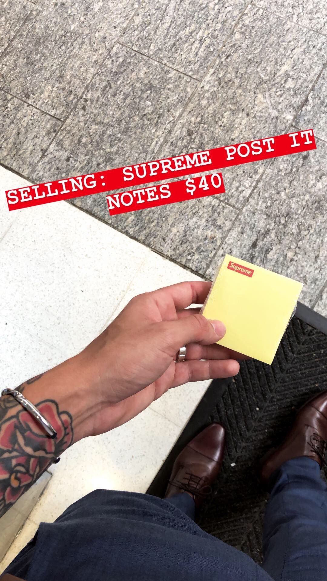 Supreme Post It Notes | Grailed