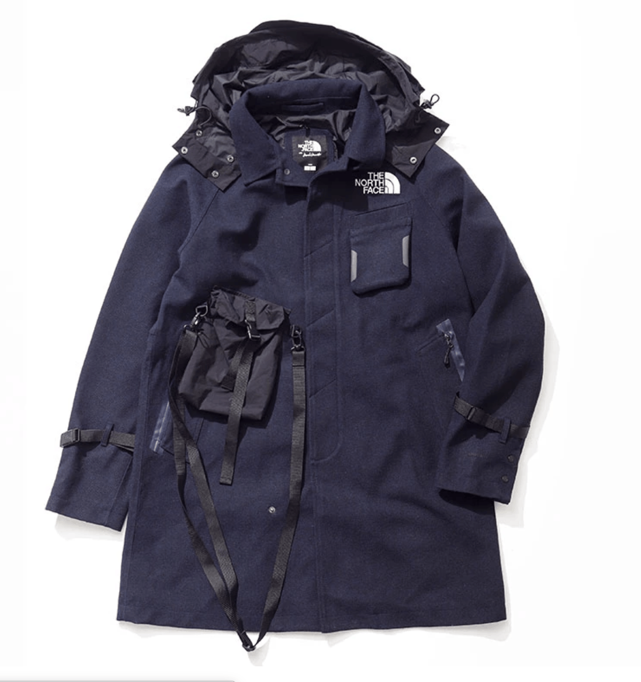 Kazuki Kuraishi × The North Face Black Series Navy Rework Coat | Grailed