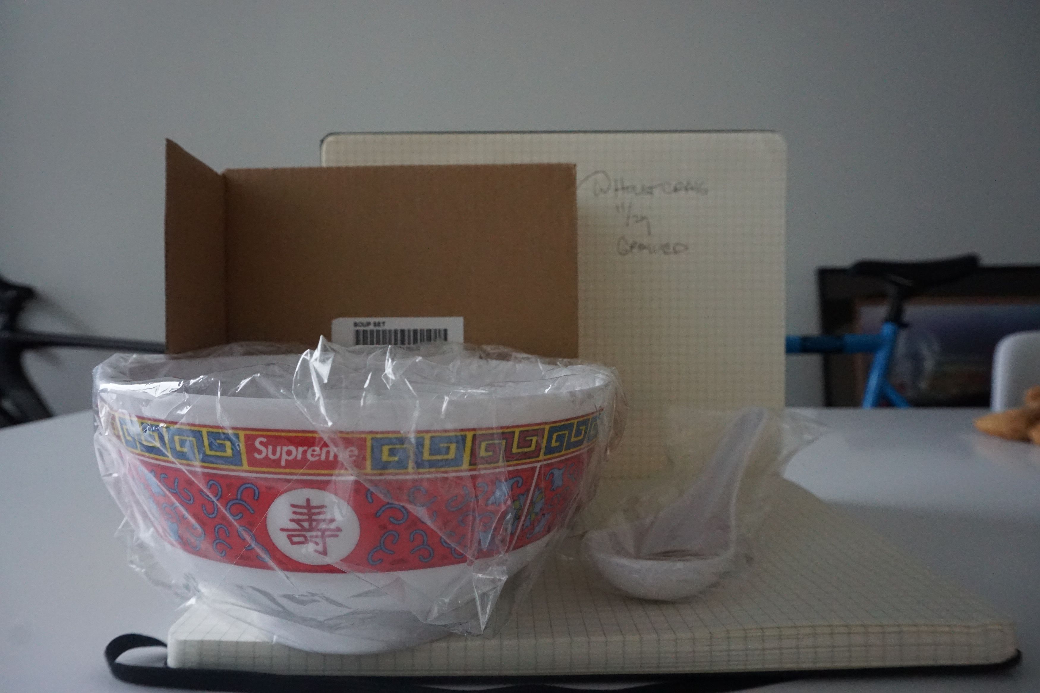 Supreme Ramen Soup Bowl Set | Grailed