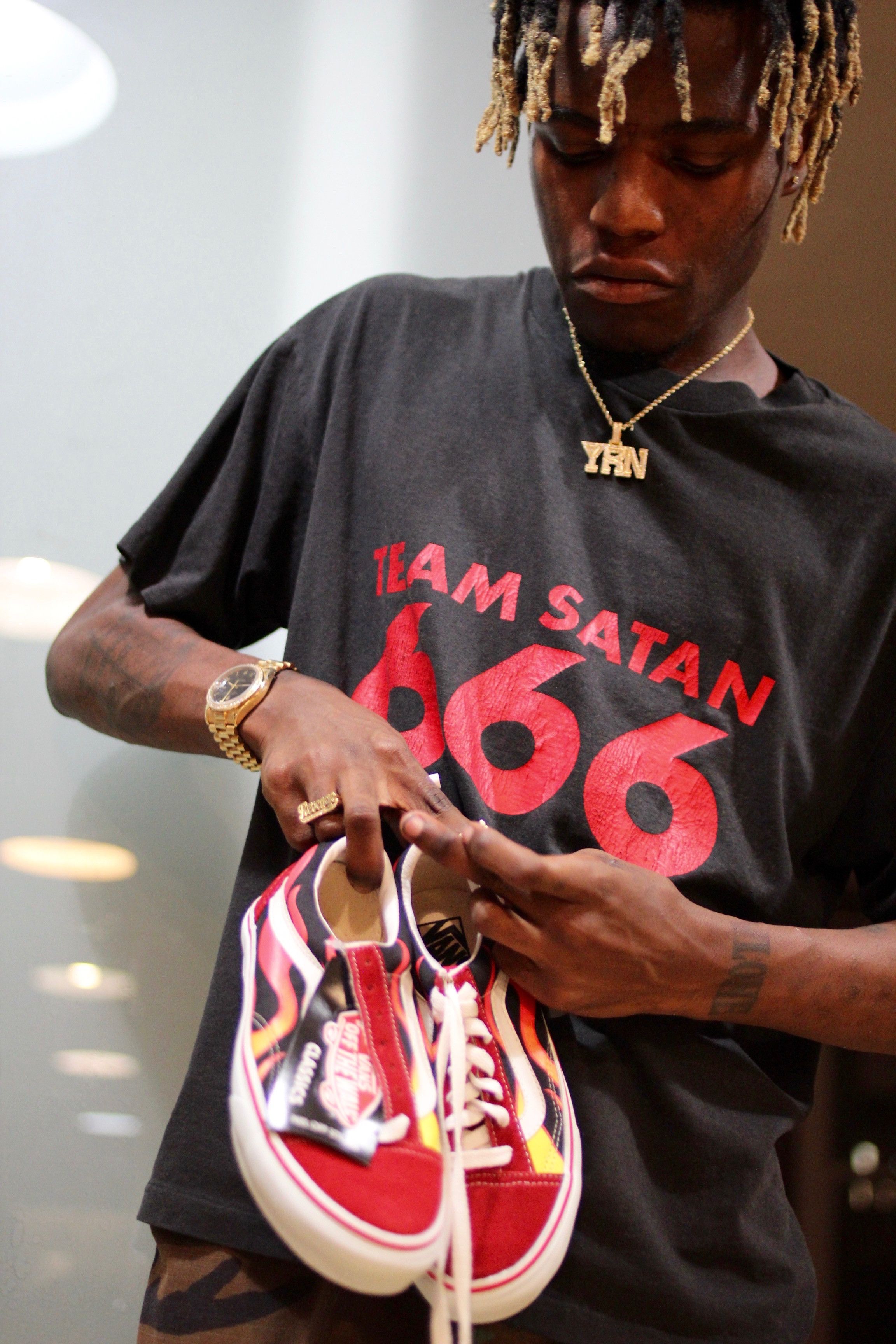 Vans Fire Flames | Grailed