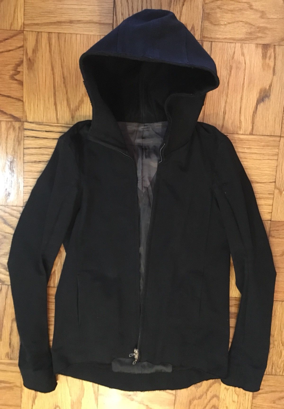 Devoa Heavy jersey hooded jacket | Grailed