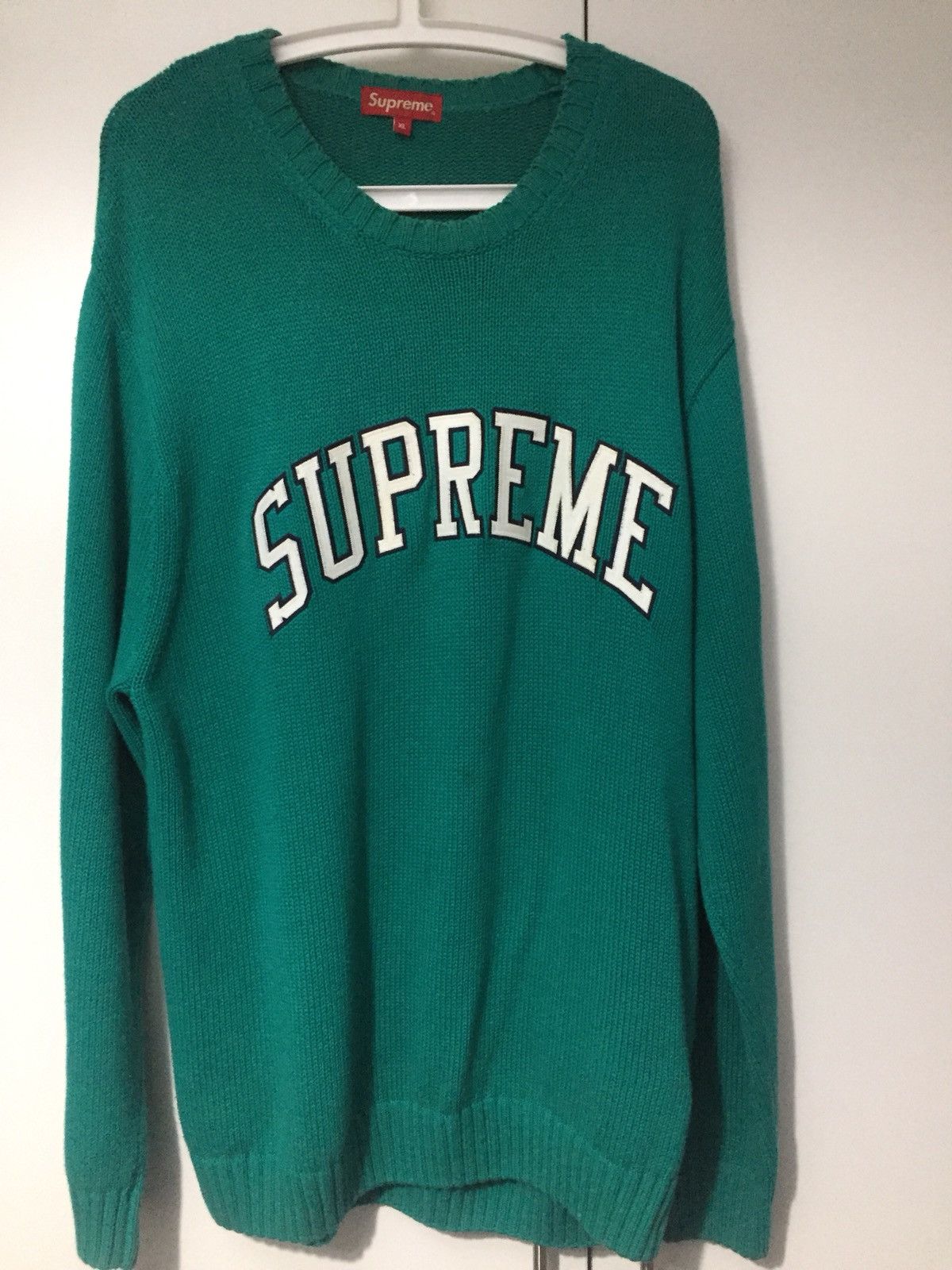 Supreme Knitted Arc Sweater | Grailed