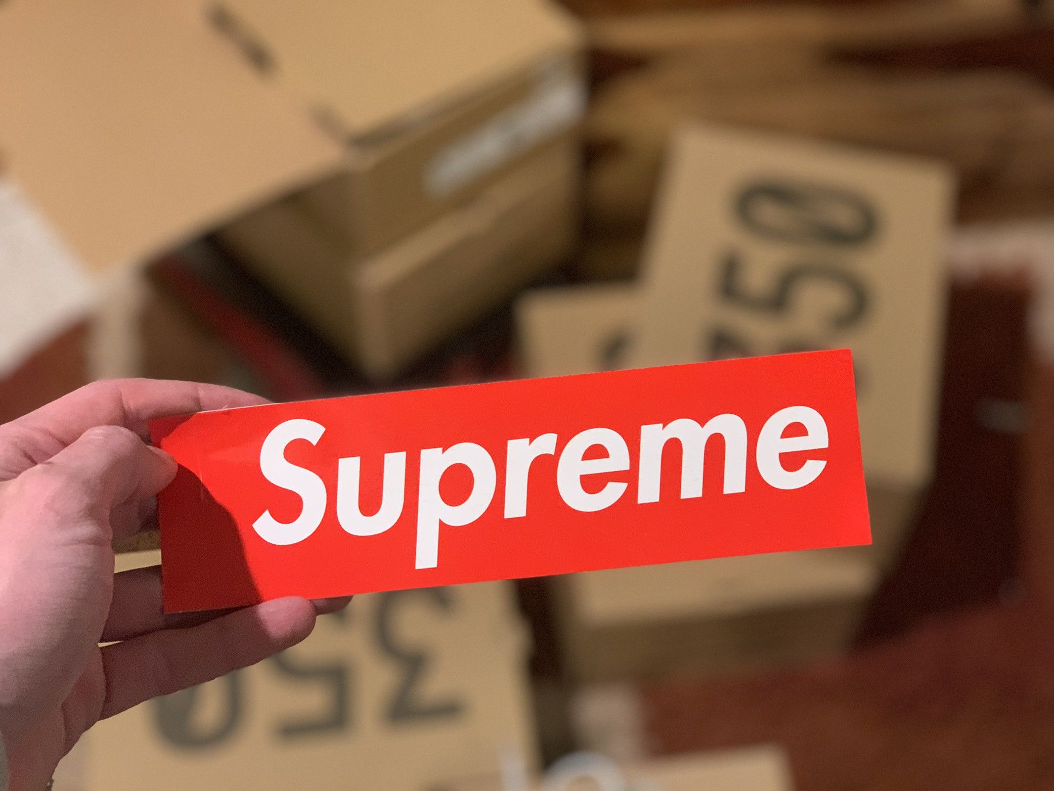 Supreme Bogo Sticker | Grailed