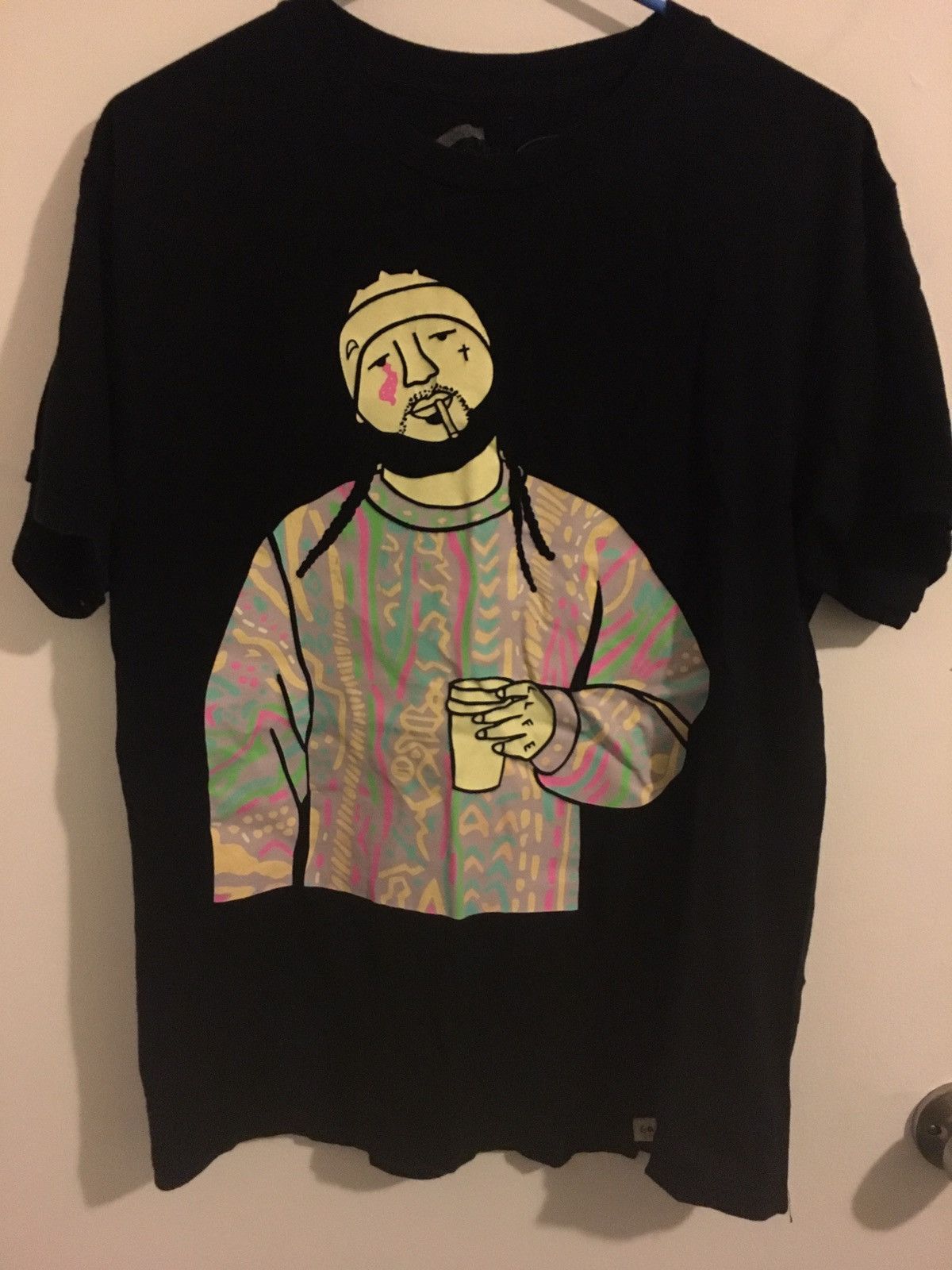 Gangster Doodles Asap Yams Cartoon Gangster Doodles T-Shirt | Grailed