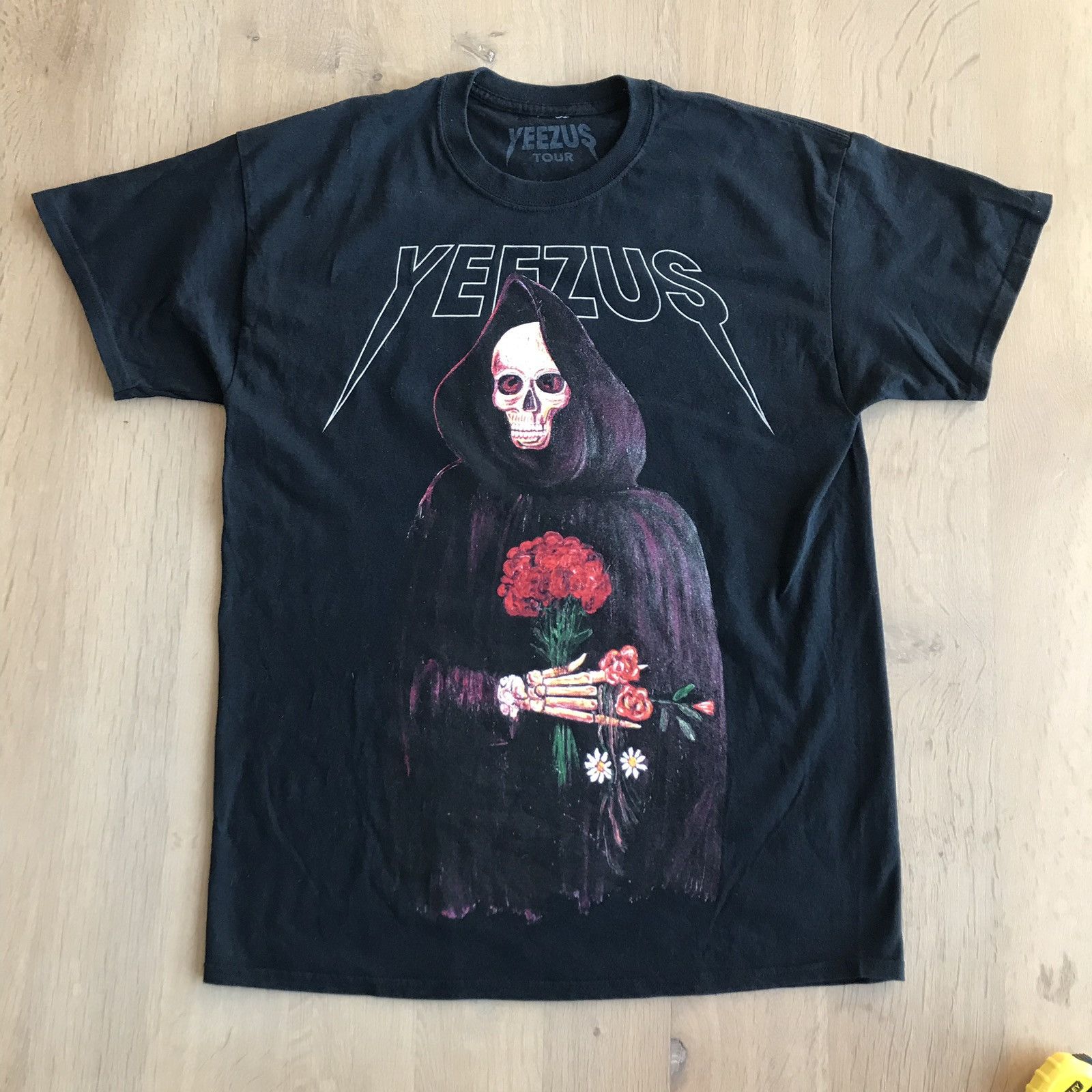 Kanye West Yeezus Tour Tee Rose Reaper ORIGINAL TOUR MERCH | Grailed