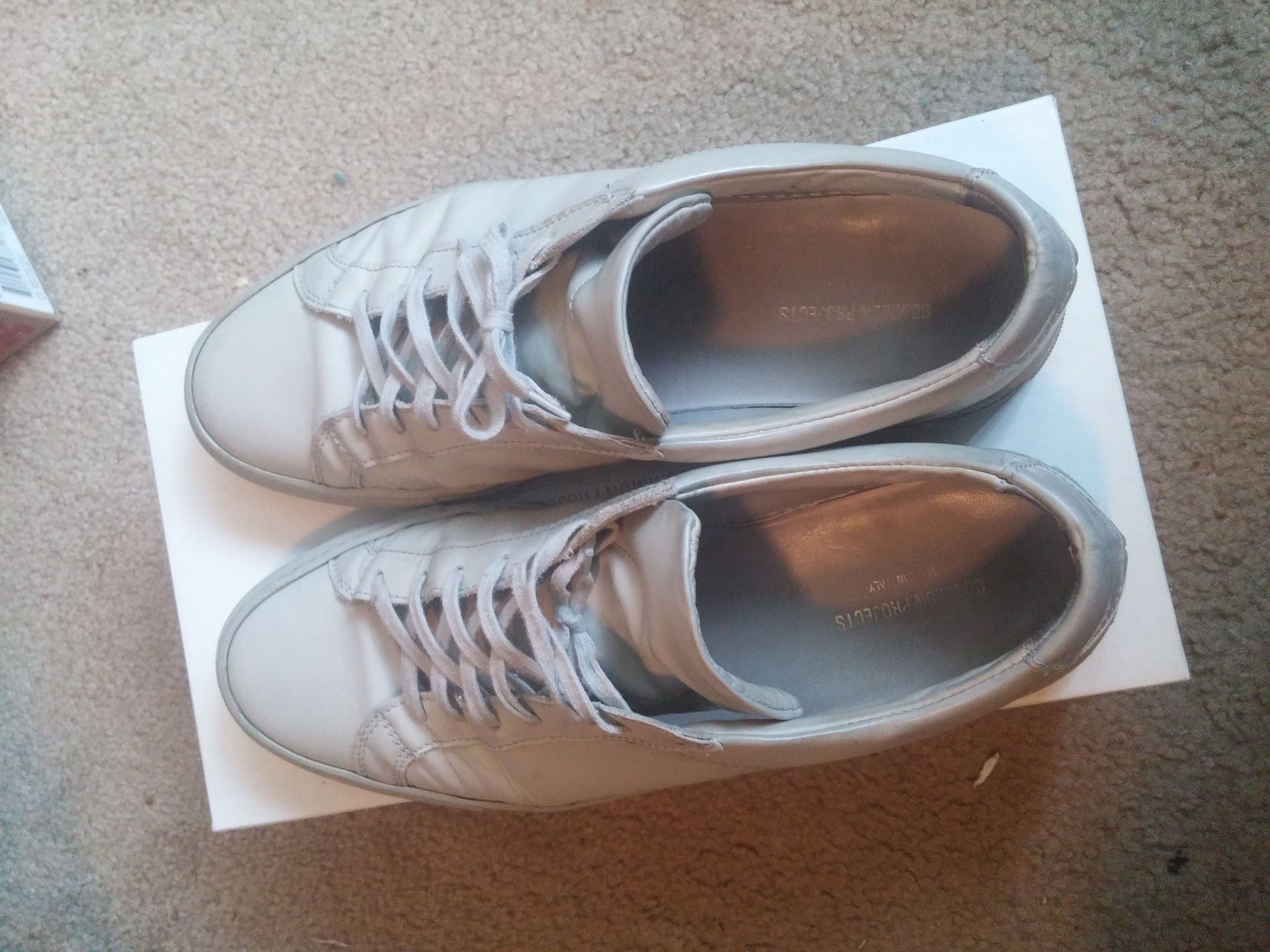 Common Projects Grey Achilles Low | Grailed