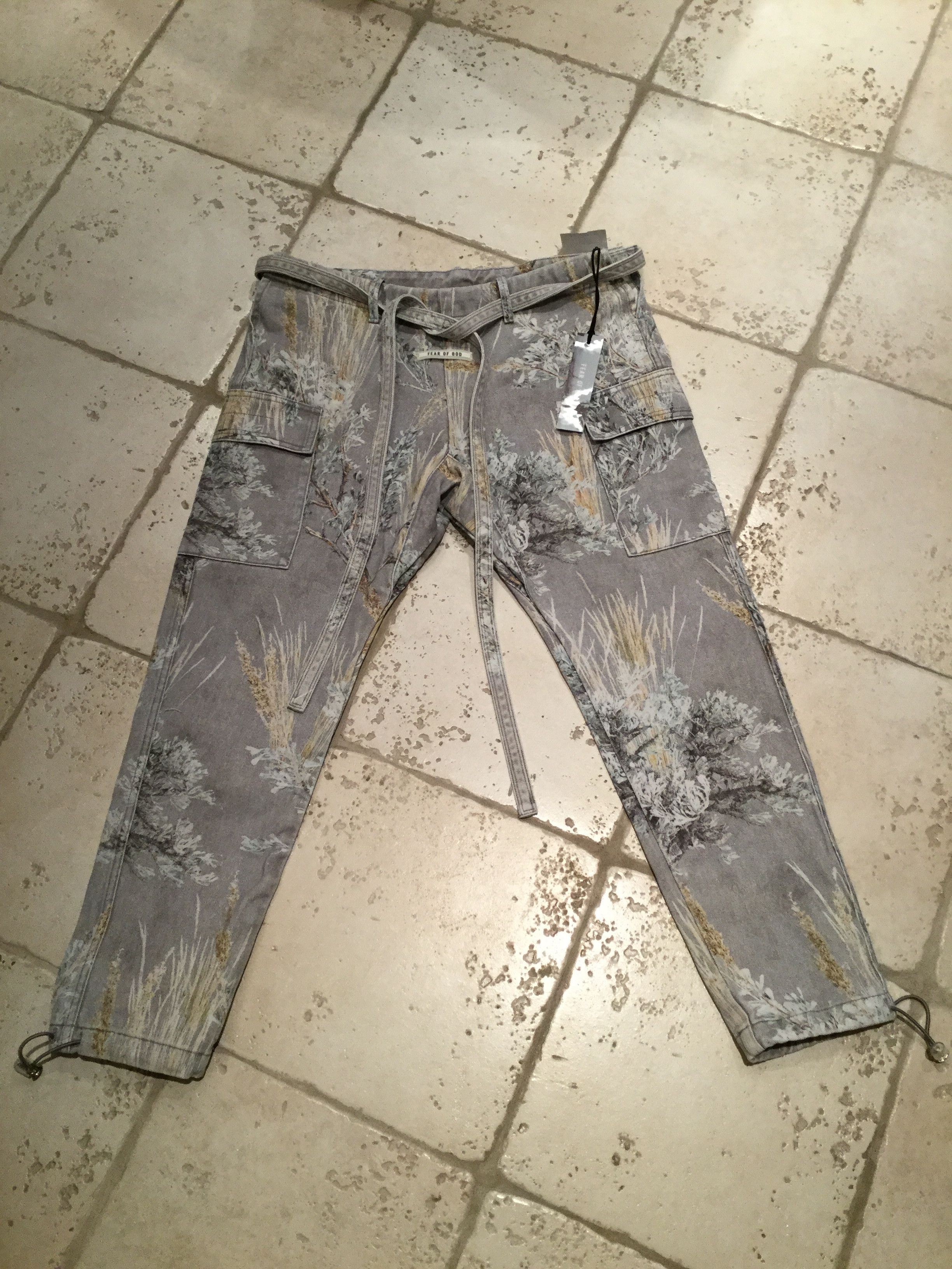 Fear of God Jiujitsu Prairie Ghost Camo pants | Grailed
