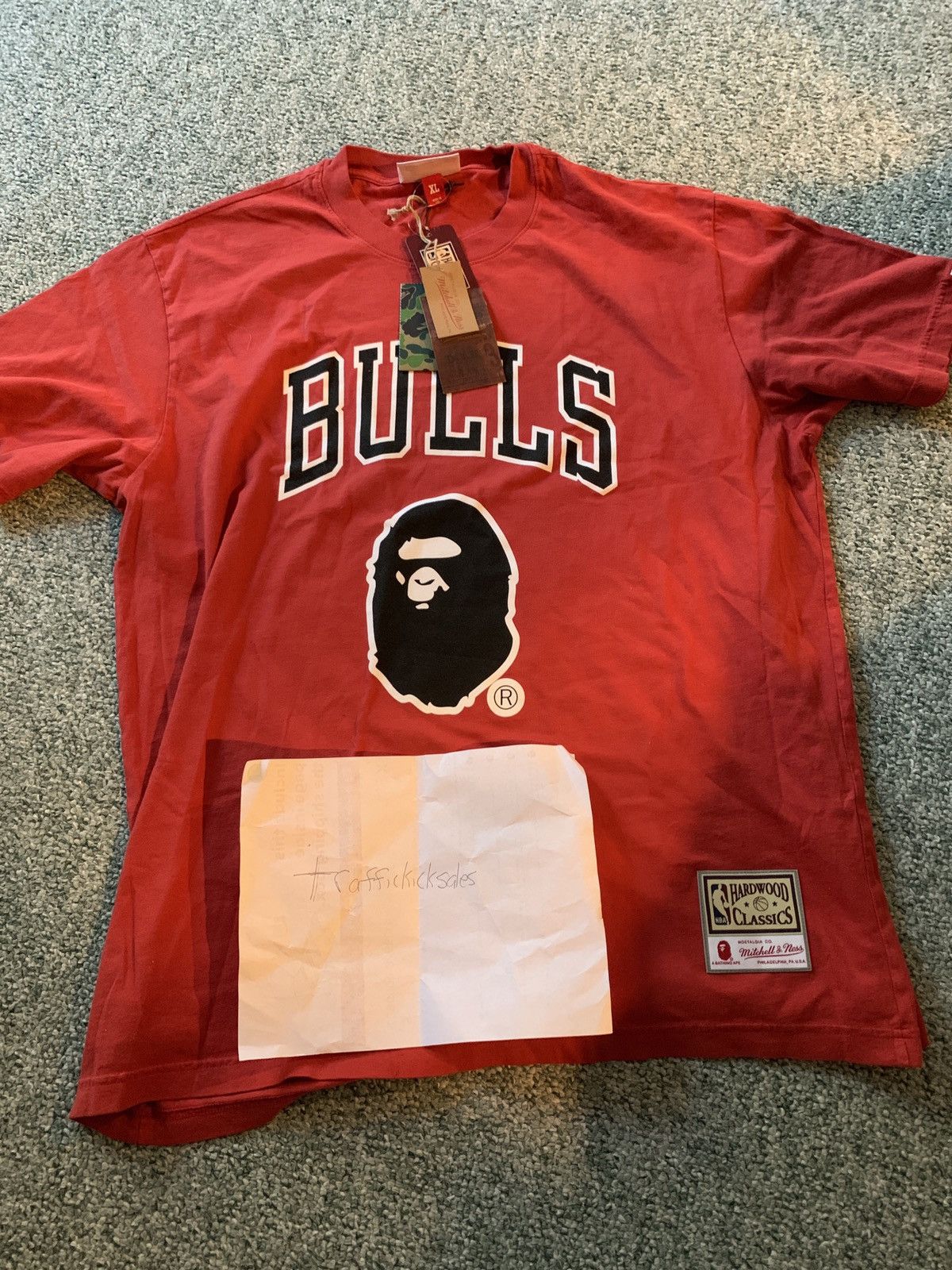 Bape Bape X Chicago Bulls Tee | Grailed