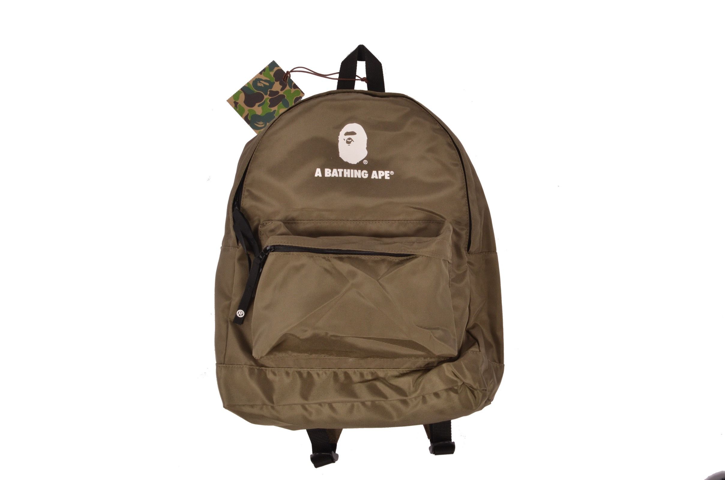 Bape A Bathing Ape Canvas Day Pack Backpack Accessories Goods Green ...