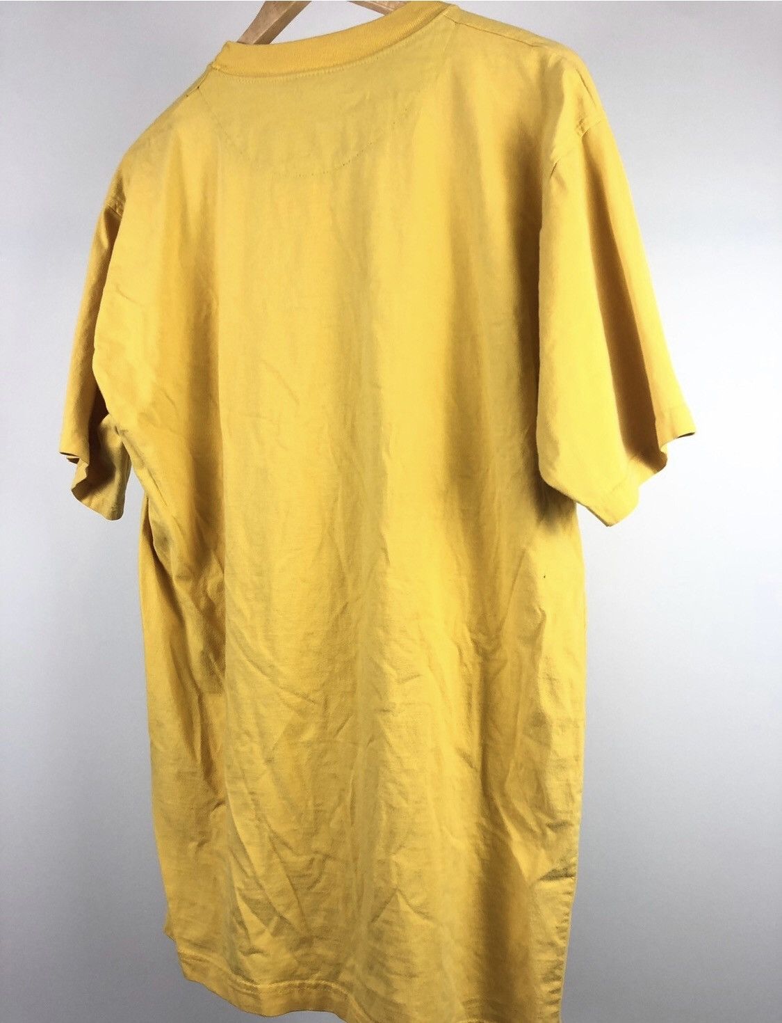 Vintage 2PAC Tupac Shakur Makaveli Branded Yellow Portrait T | Grailed