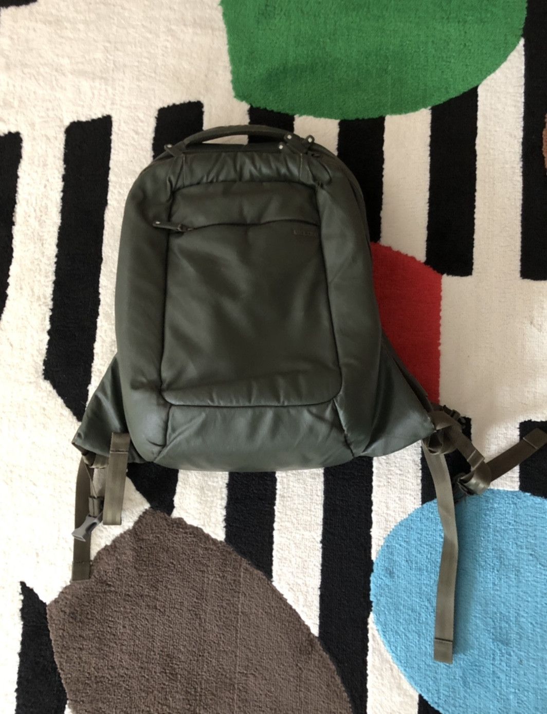 Incase Waxy Army Green Icon Backpack | Grailed