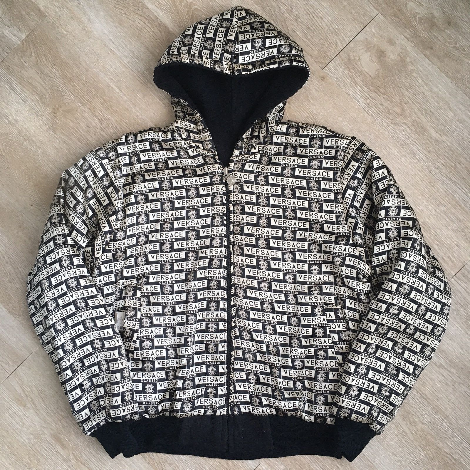 Versace Vtg Versace Reversible Jacket | Grailed