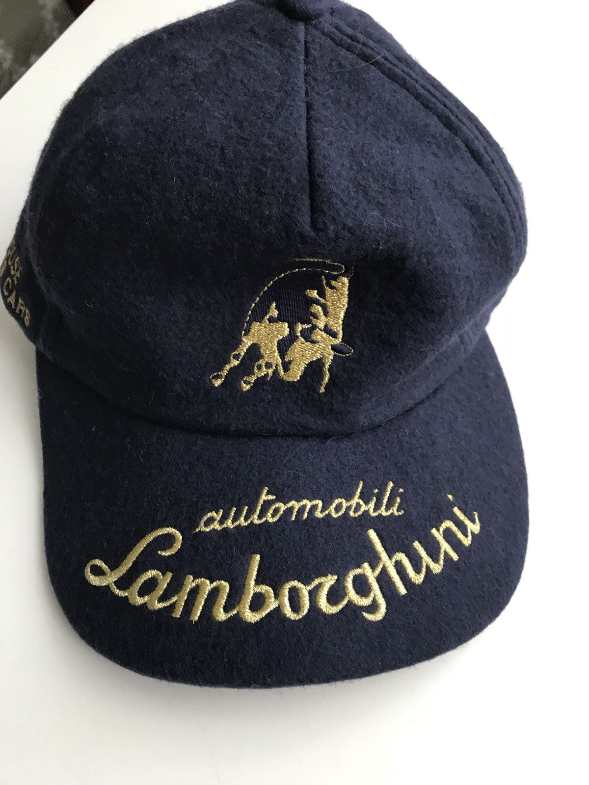 Lamborghini × Vintage Vintage Lamborghini Wool Embroidery Embroidered ...