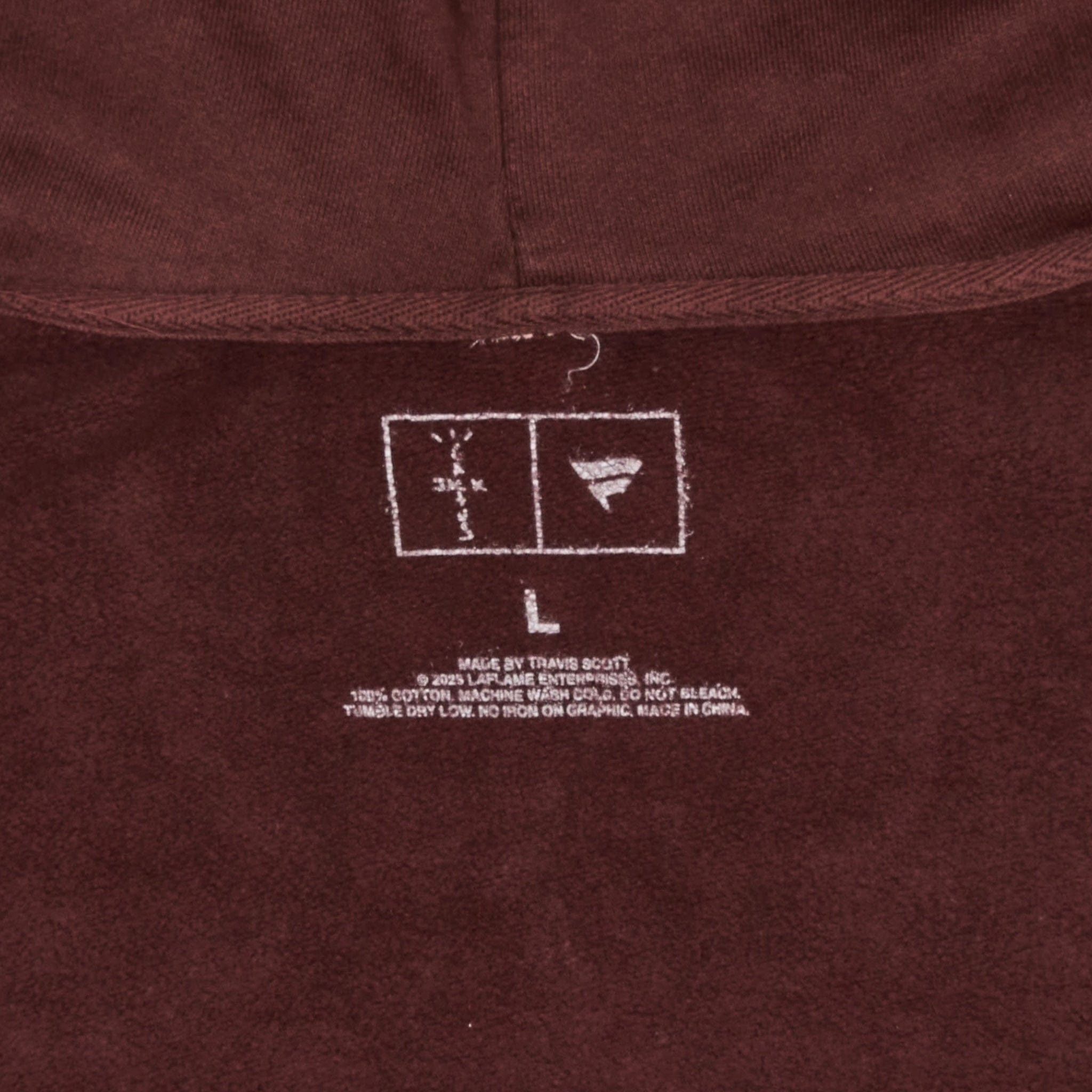 Travis Scott Travis Scott Fanatics Fest Houston Teams Zip Up Hooded ...