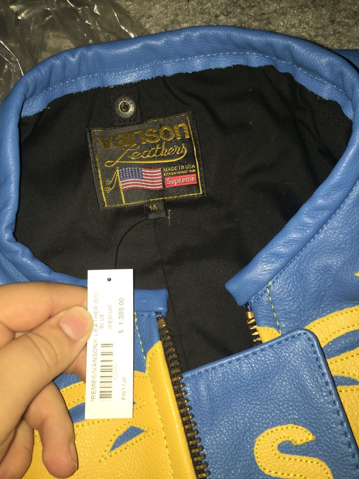 Supreme × Vanson Leathers Supreme/Vanson Leathers | Grailed