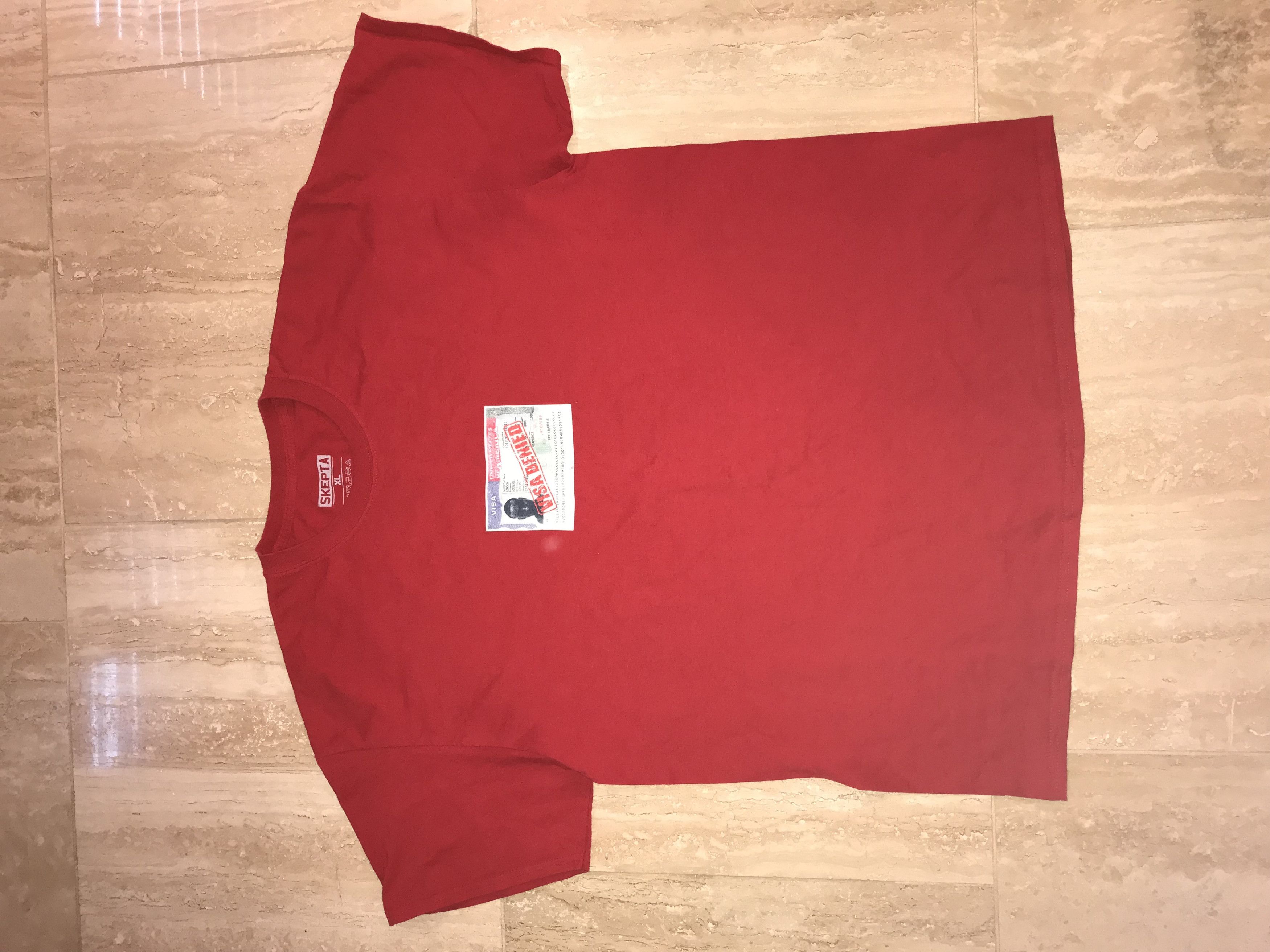Skepta Skepta VISA DENIED - Tour Merch Tee | Grailed