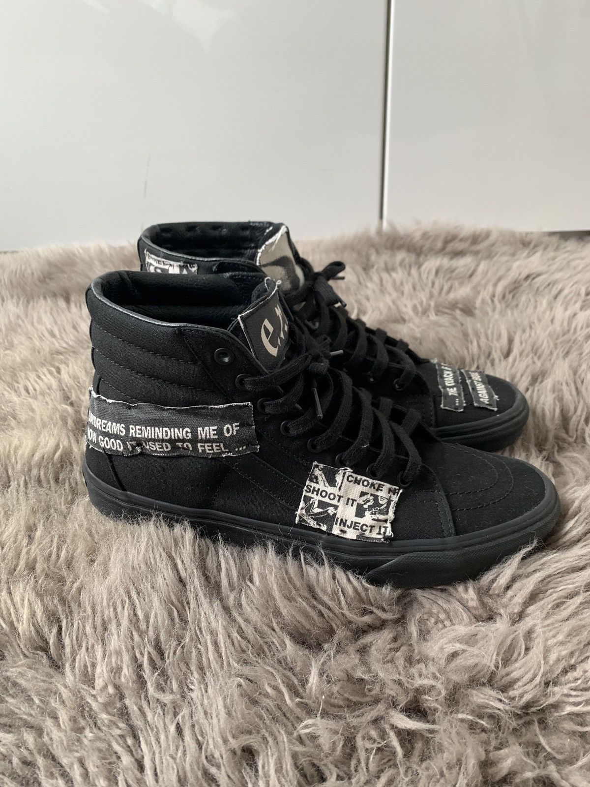 Enfants Riches Deprimes × Vans ERD Triple Black Vans | Grailed