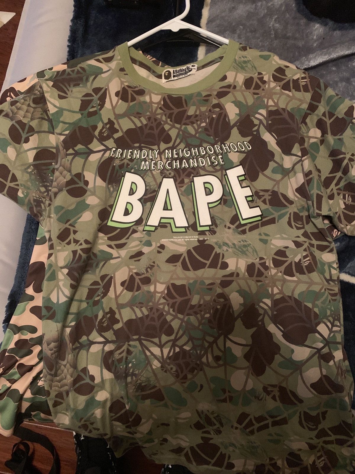Bape Bape X Marvel : Spider-Man | Grailed