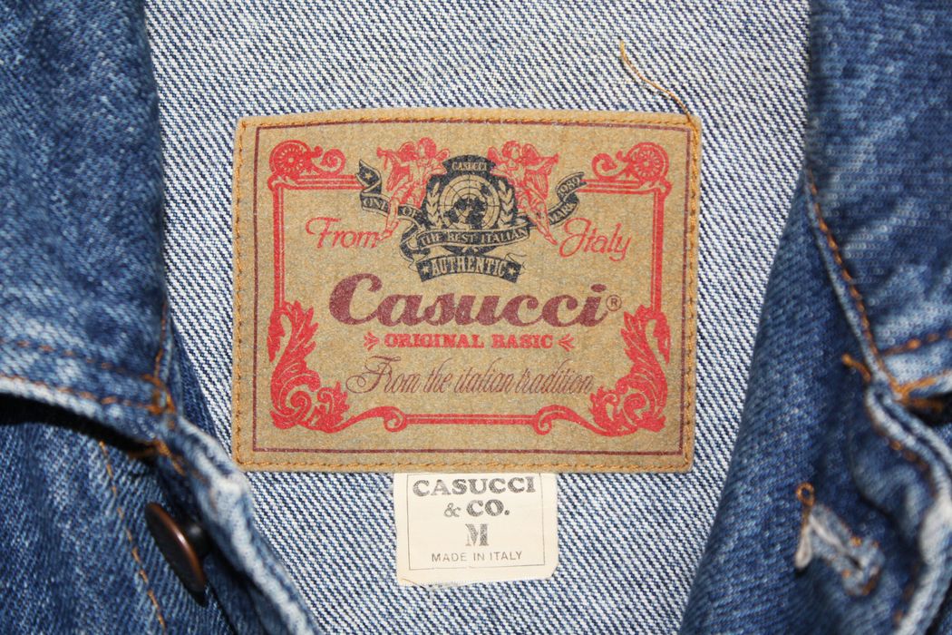 Other Denim jacket CASUCCI jeans Made in Italy motorcycle jacket ...