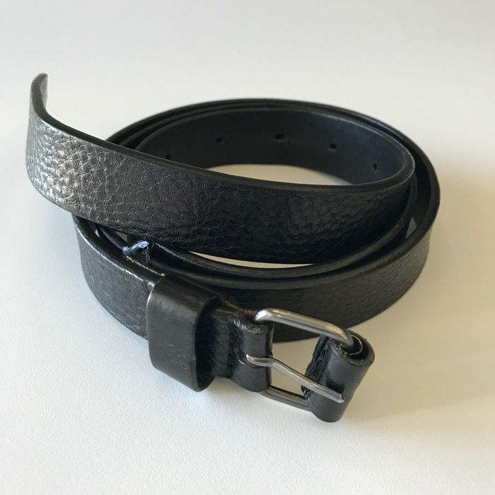 Raf Simons AW09 Extra Long Leather Slim Belt (RARE) | Grailed
