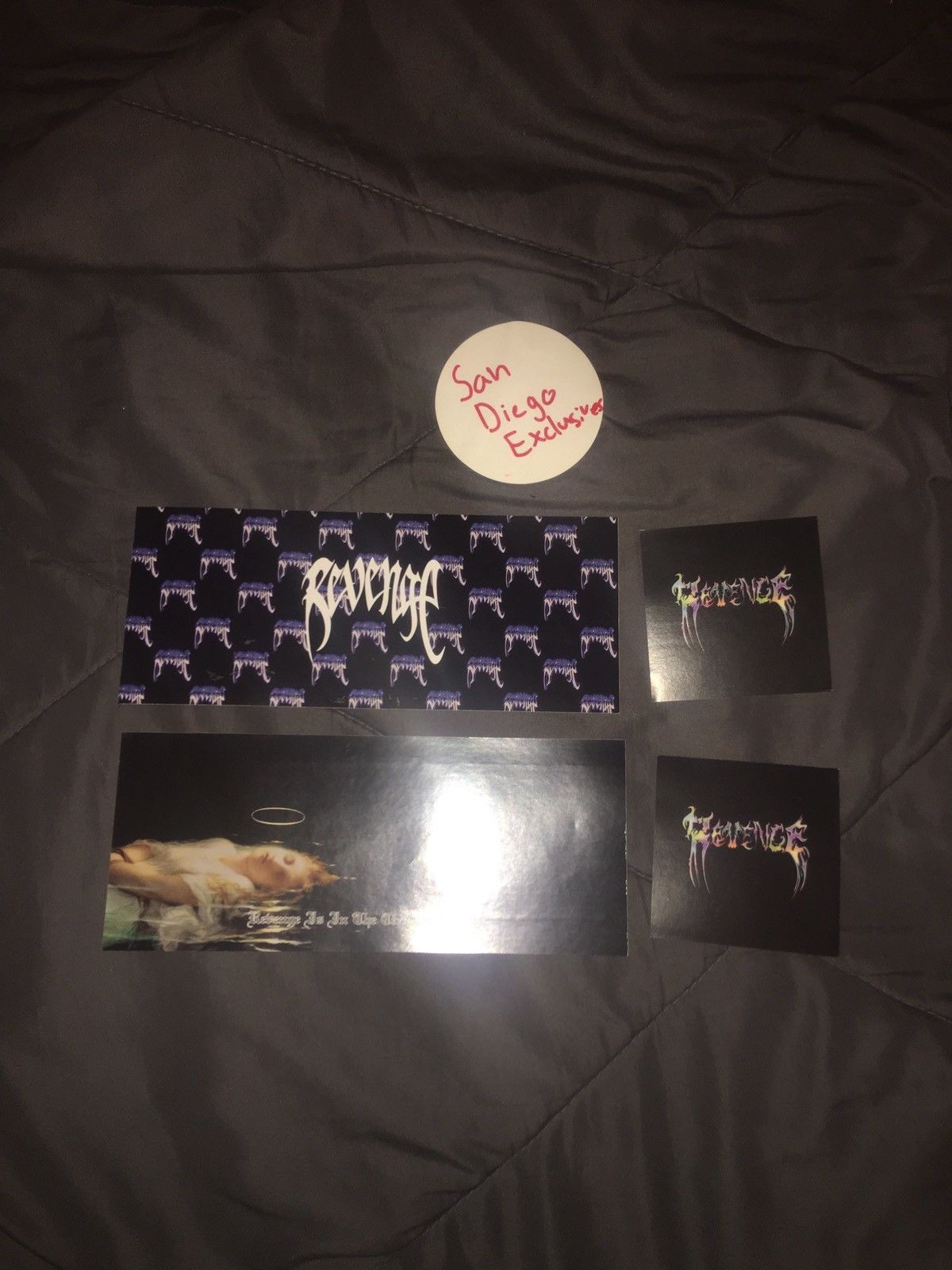 Revenge Revenge Sticker Pack Free Shipping | Grailed