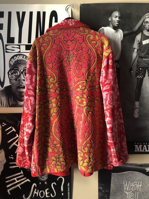 Bode Patchwork Terry Workcoat | Grailed