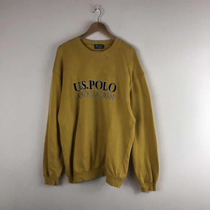 U.S. Polo Assn. Vintage Us Polo Association Sweatshirt Big Logo Uspa L ...