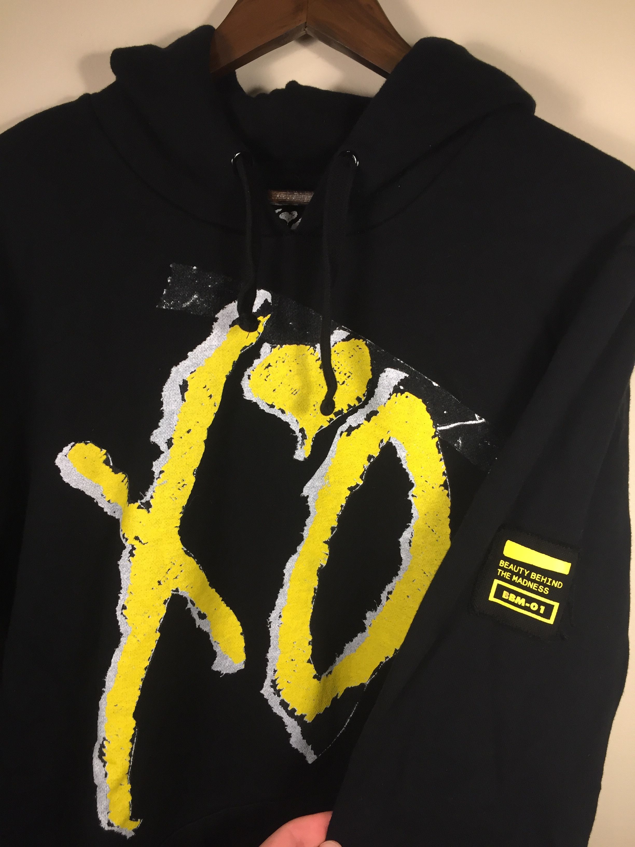 The Weeknd The Weeknd XO Beauty Behind The Madness Hoodie Yellow 2015 ...