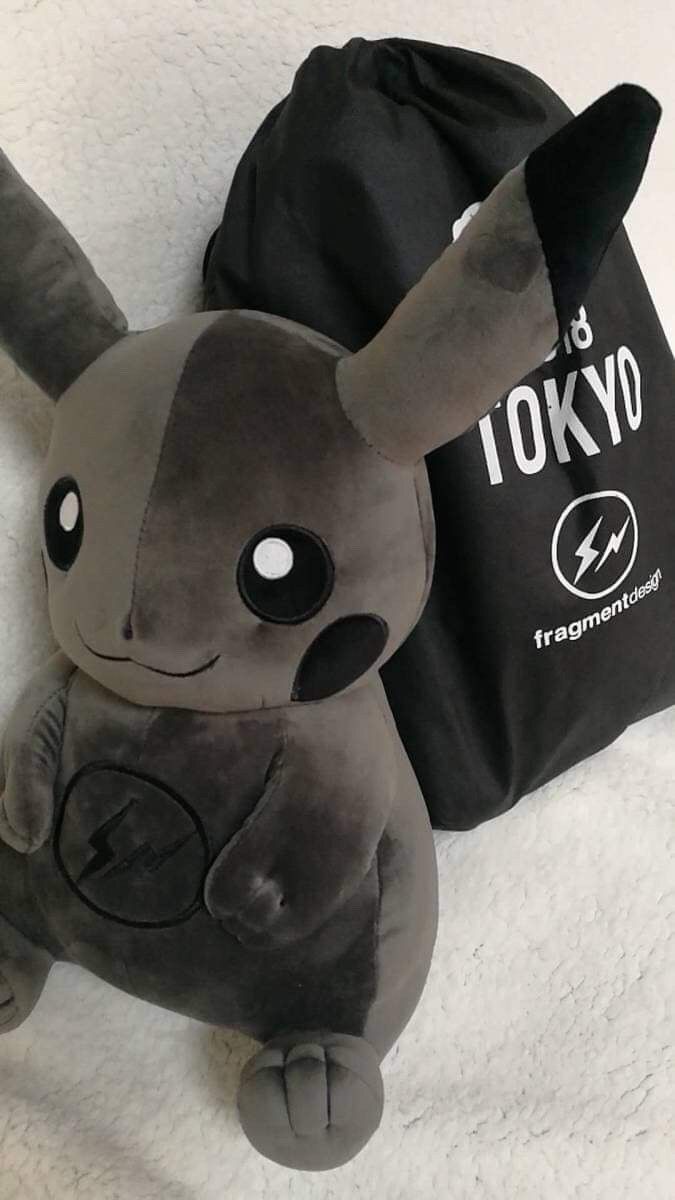 Fragment Design Thunderbolt project plush pikachu | Grailed