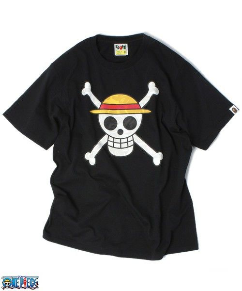 Bape × One Piece A Bathing Ape x One Piece Collab Tee | Grailed