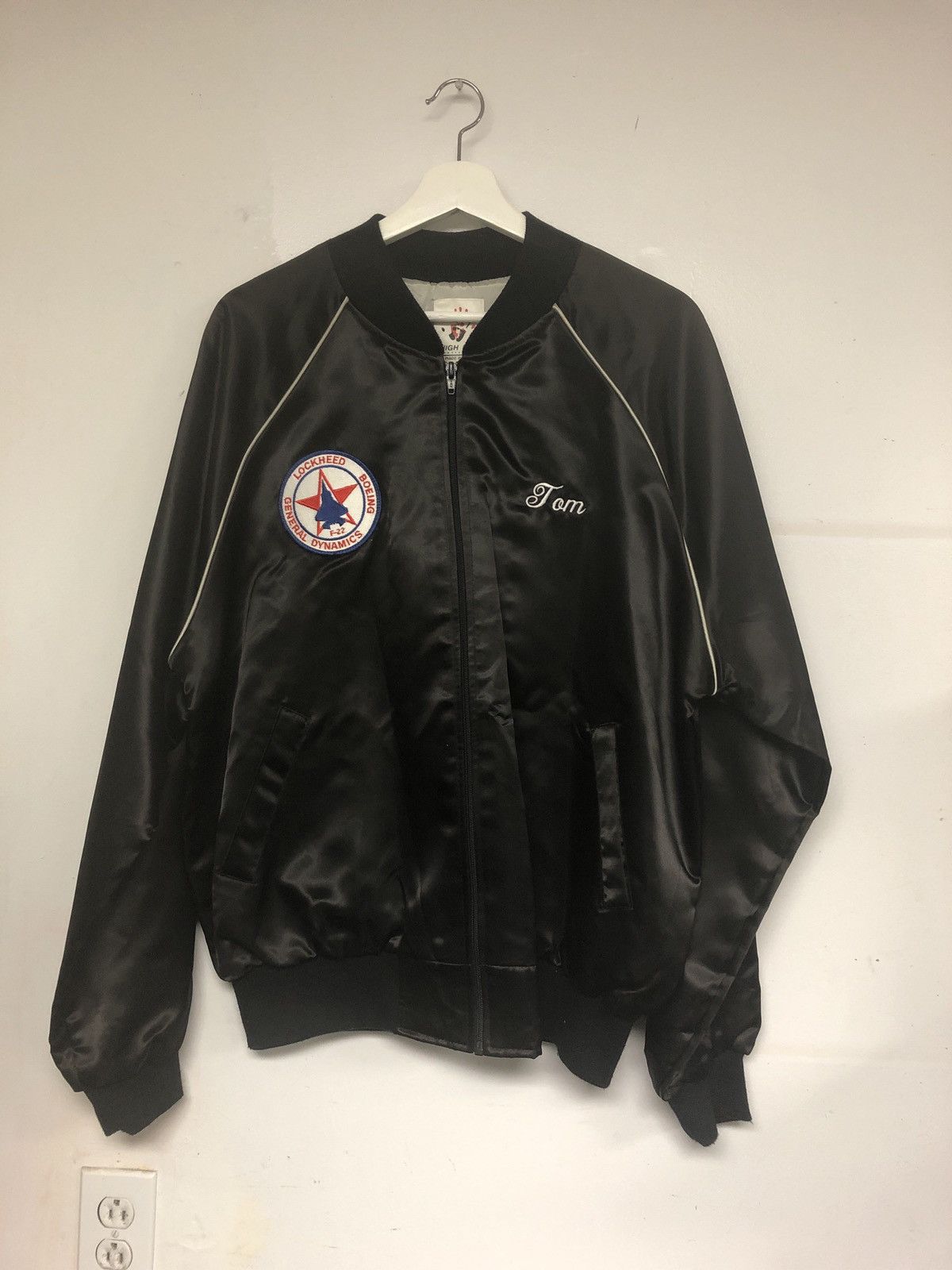 Vintage ATF SATIN JACKET | Grailed