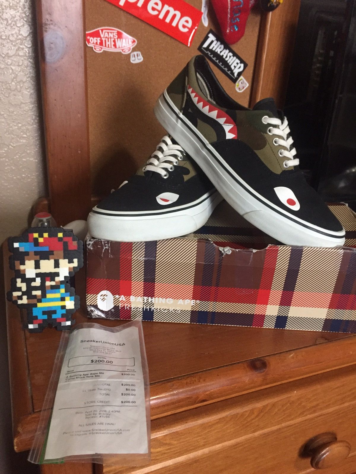 Bape Bapesta Camo Shark Yank Sta | Grailed